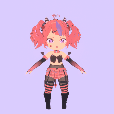 silvervale ミニキャラ3D