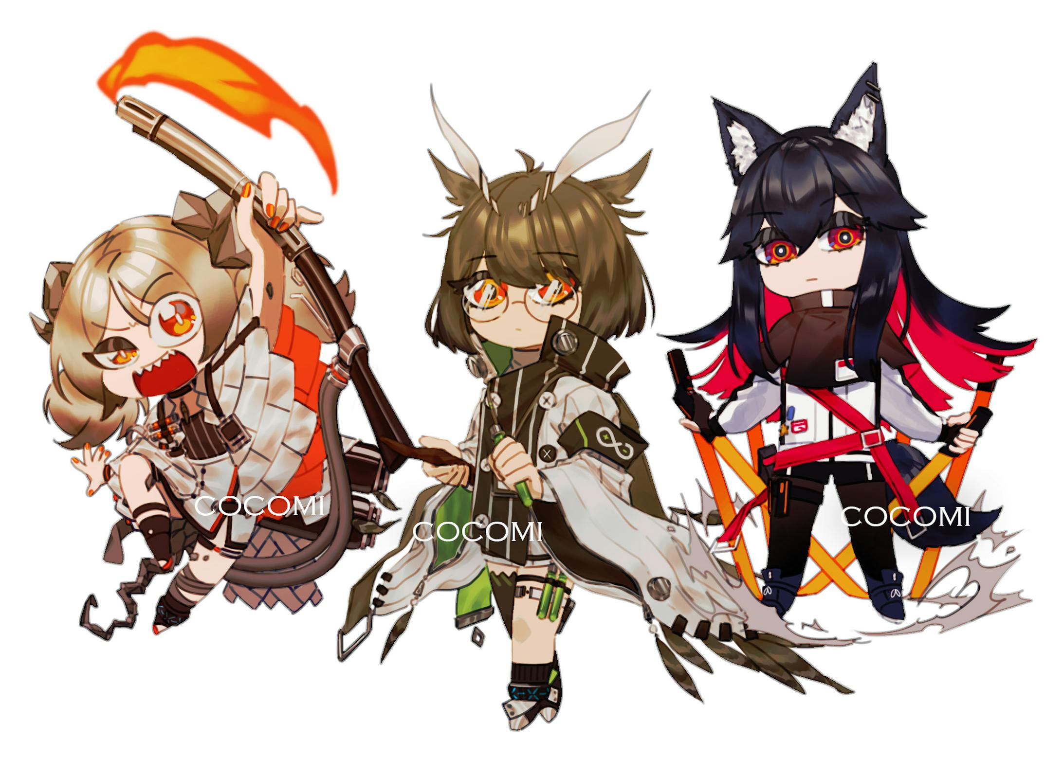 arknights chibis