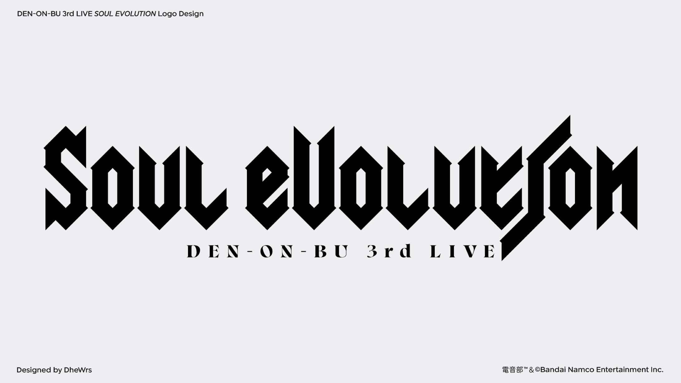 『電音部』3rdLIVE -SOUL EVOLUTION-・NEUCOM社ロゴデザイン