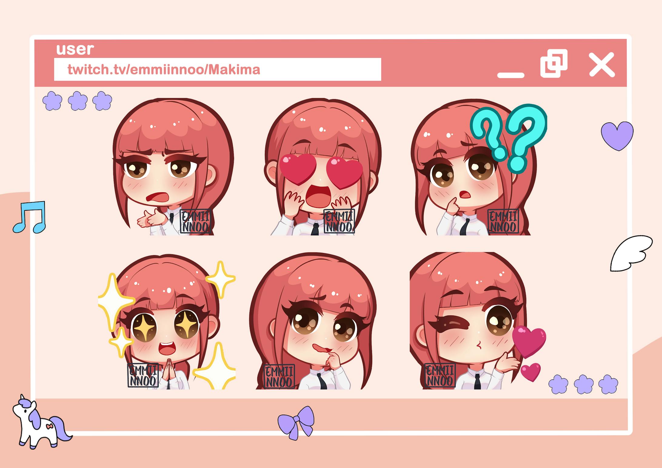 Makima Chainsawman Emotes