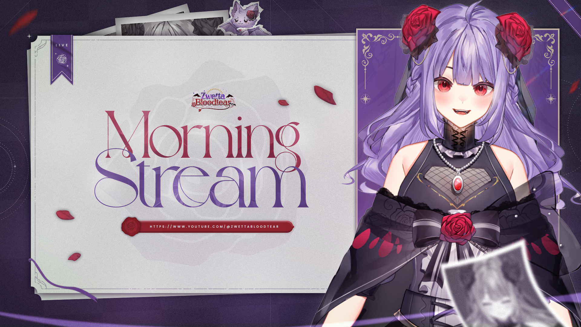 (Thumbnail) Vtuber Thumbnail for Archi