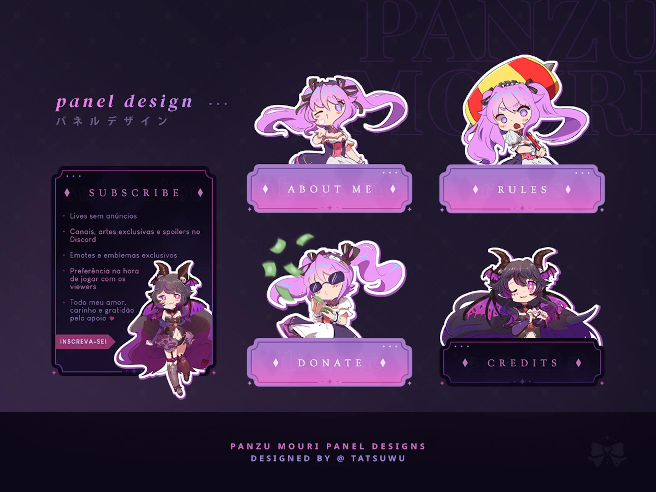 panel set — panzumouri