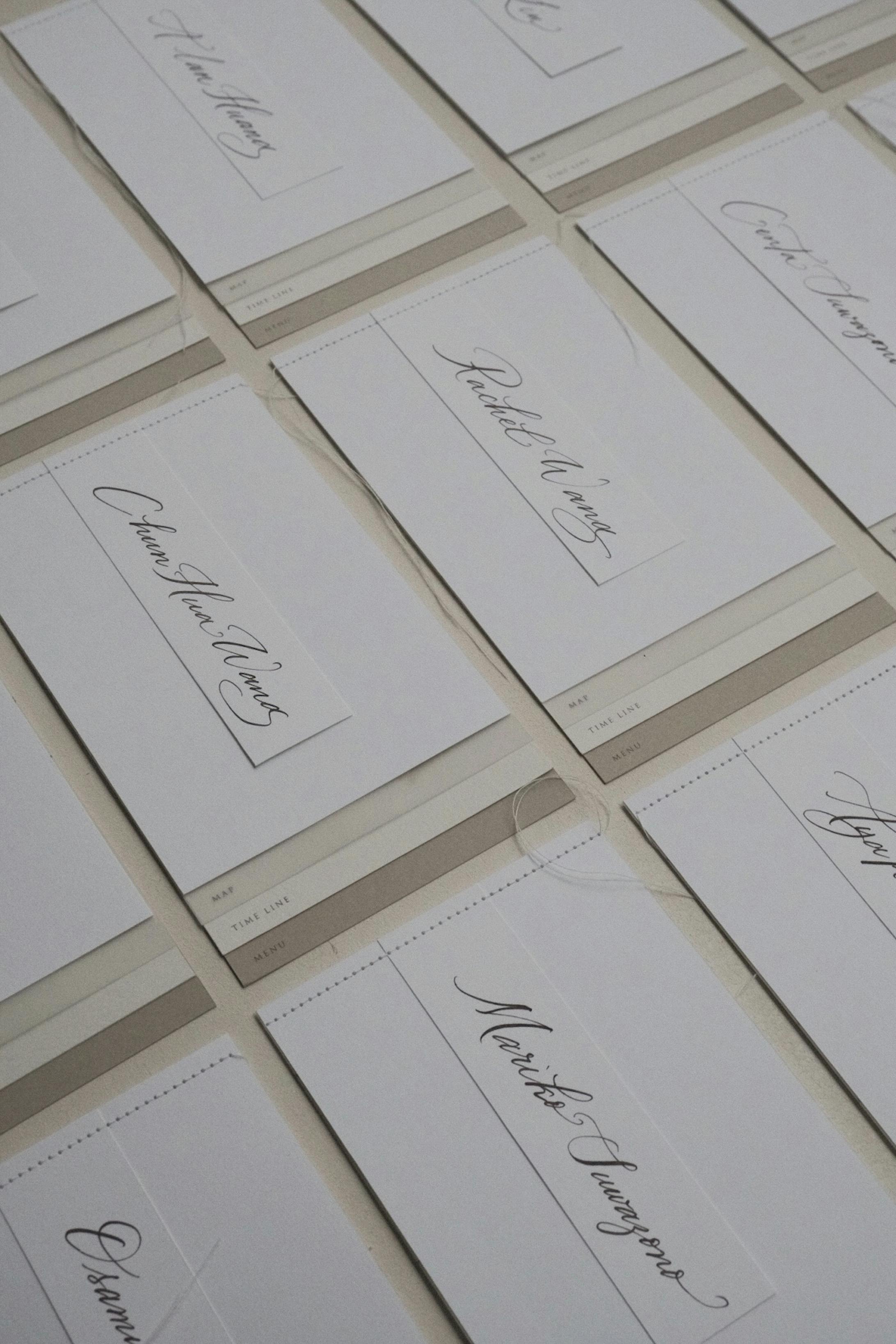 Paper item (Wedding items)