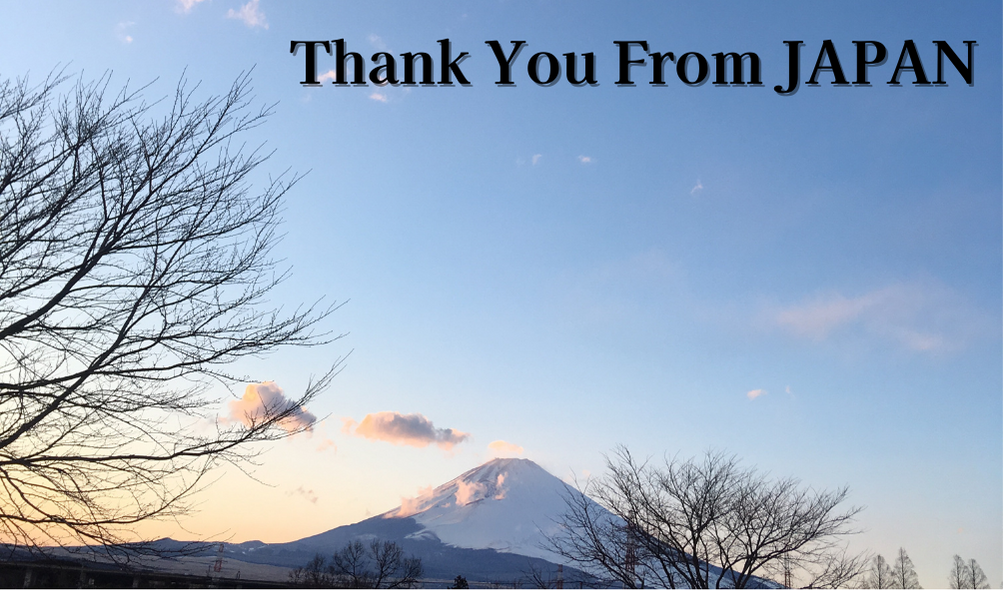 Thank You From JAPAN