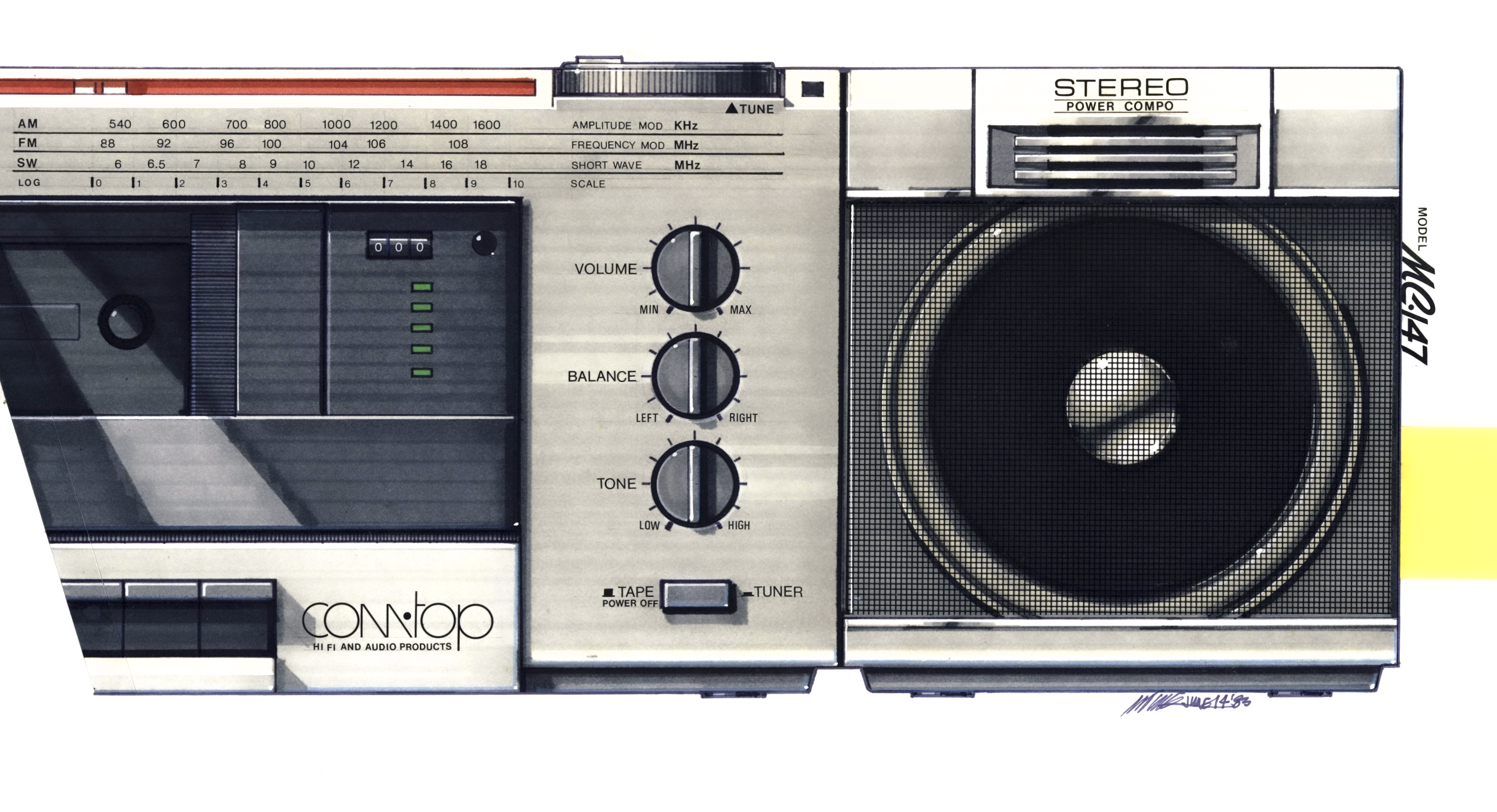 double cassette compo