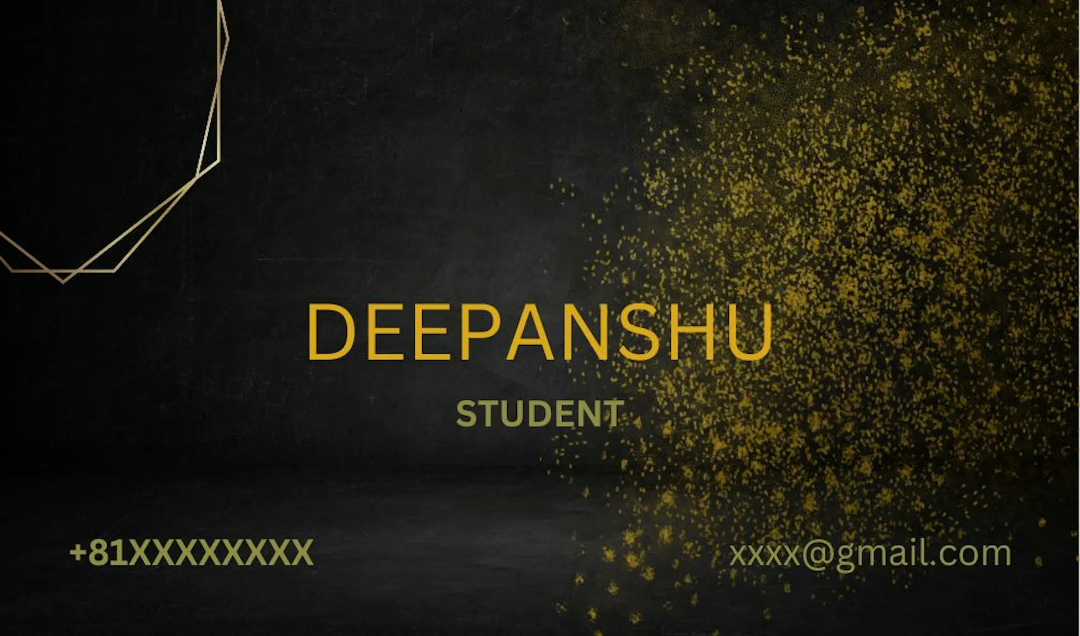 DEEPANSHU