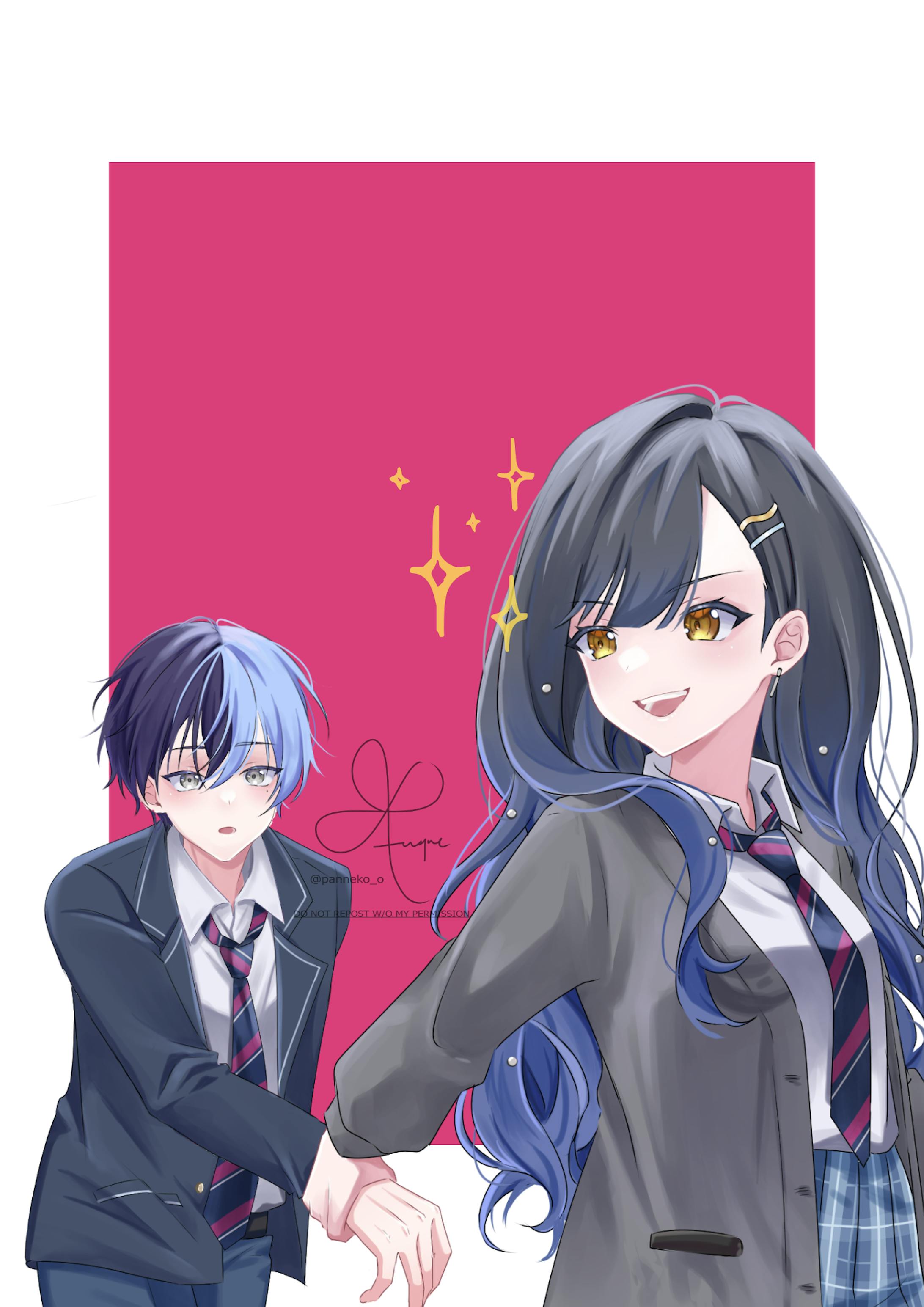 Toya and An from Project Sekai