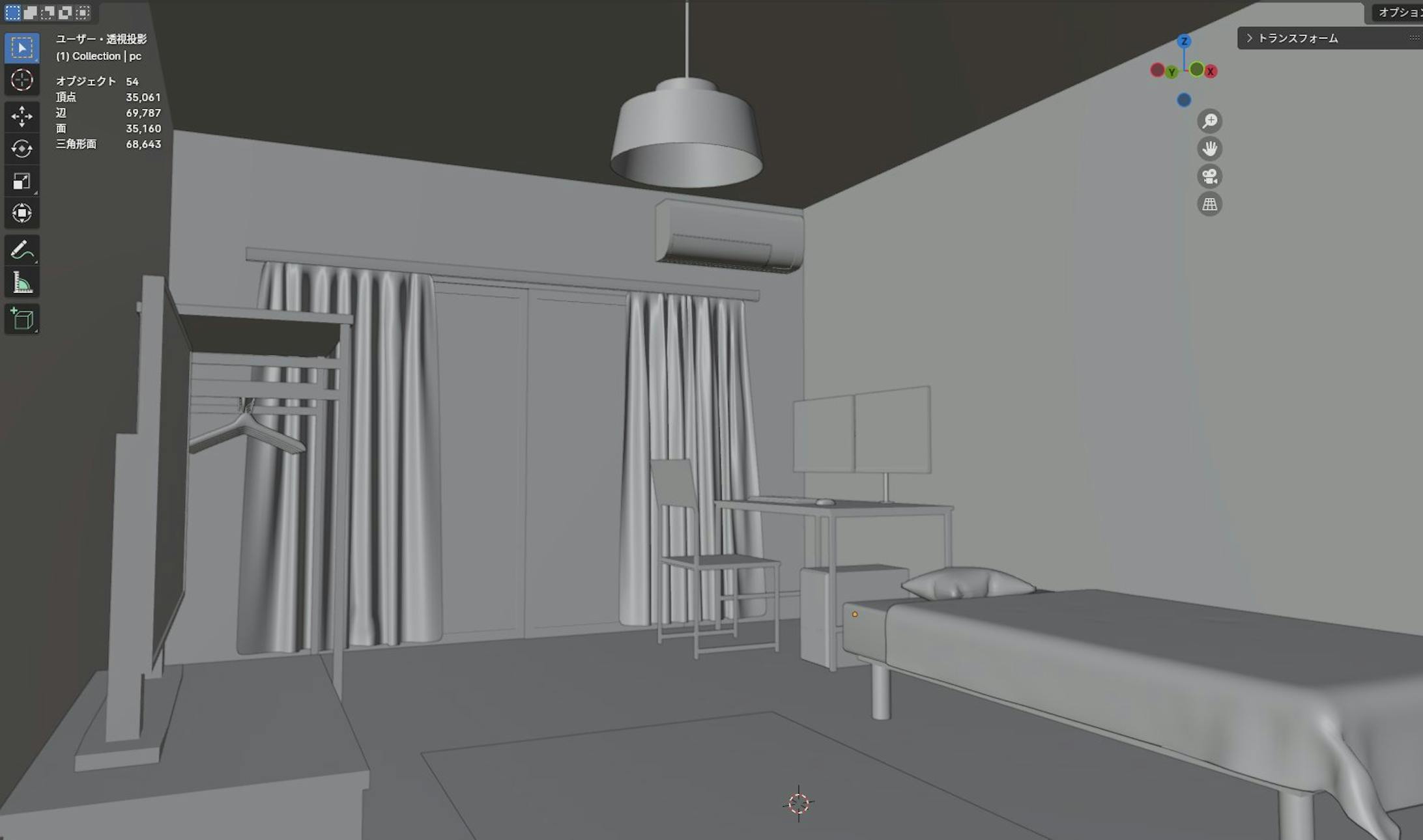 【制作中】VRSNSワールド 初めてのワンルーム