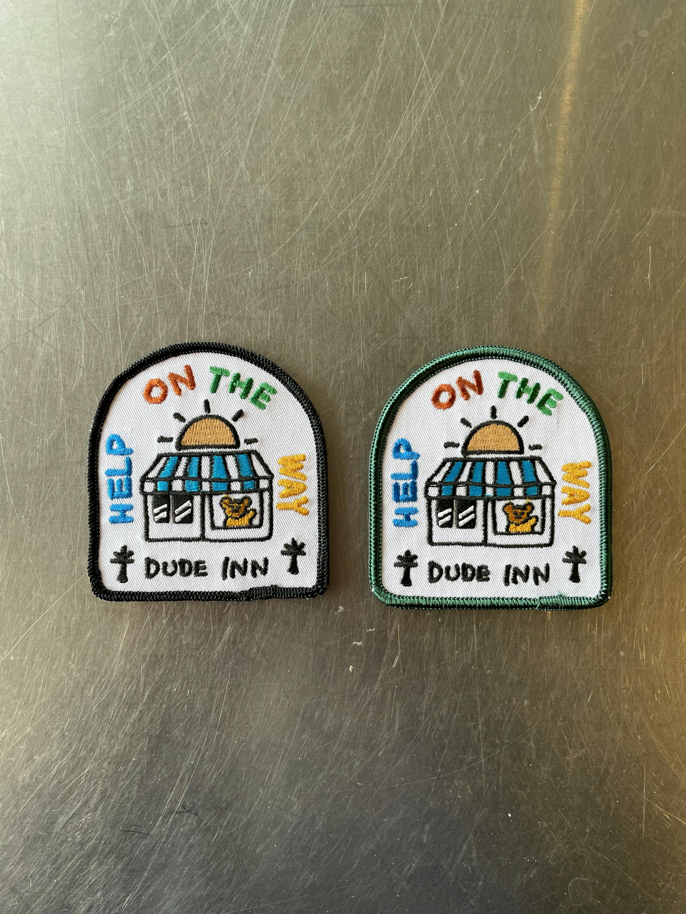 ”HELP ON THE WAY" PATCH with dudeinn