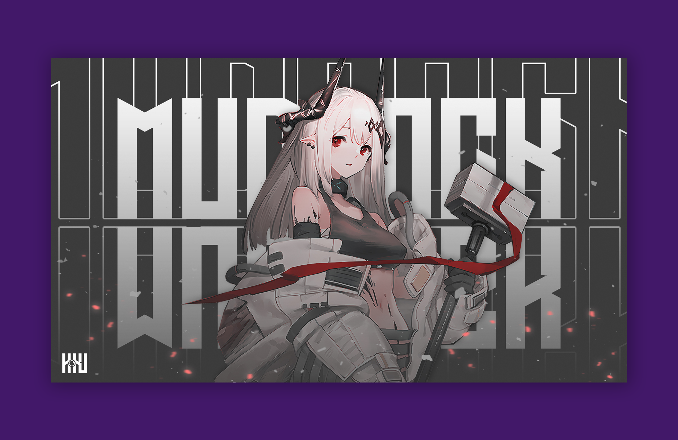 Mudrock Arknights Poster