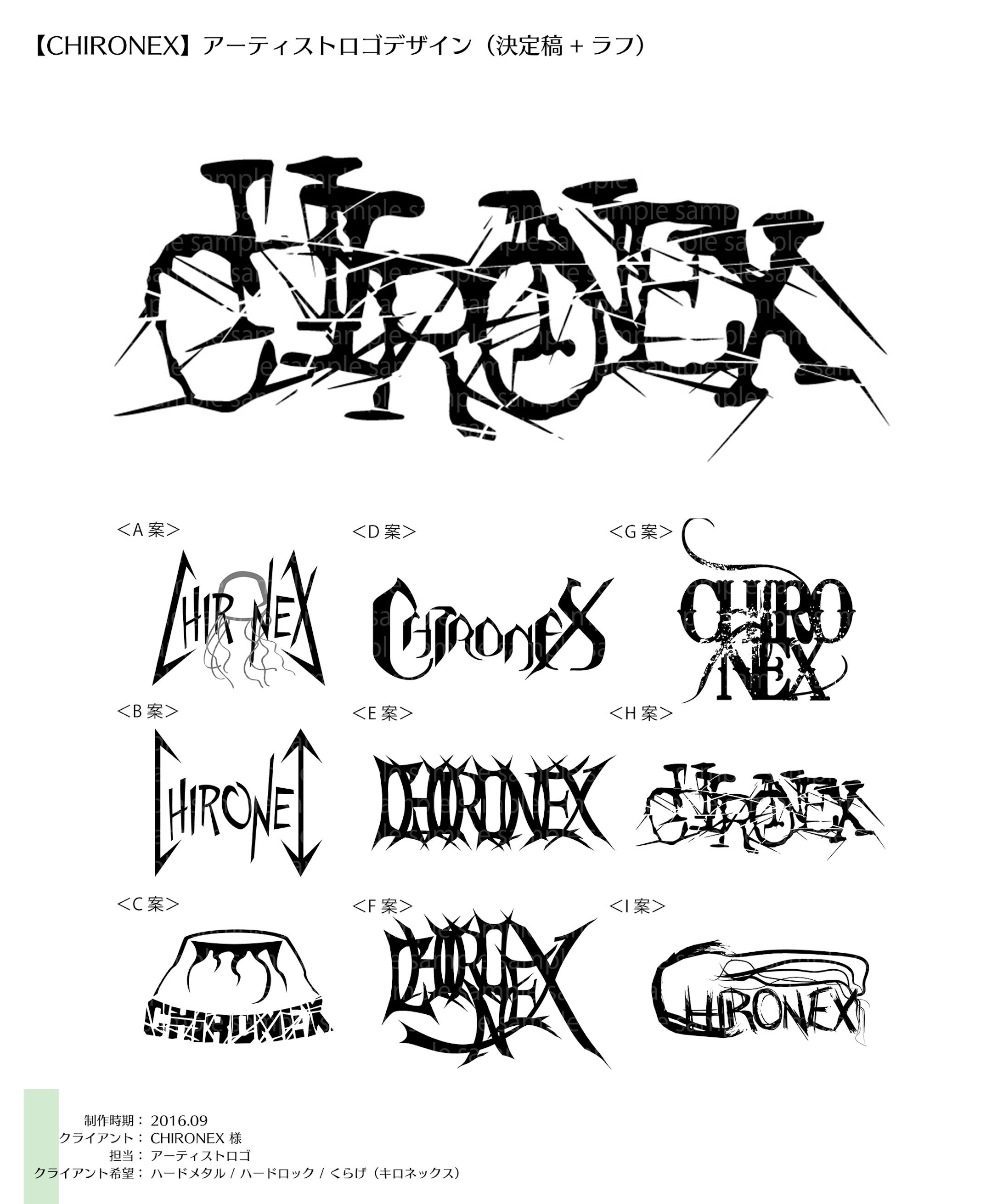 ロゴ：CHIRONEX