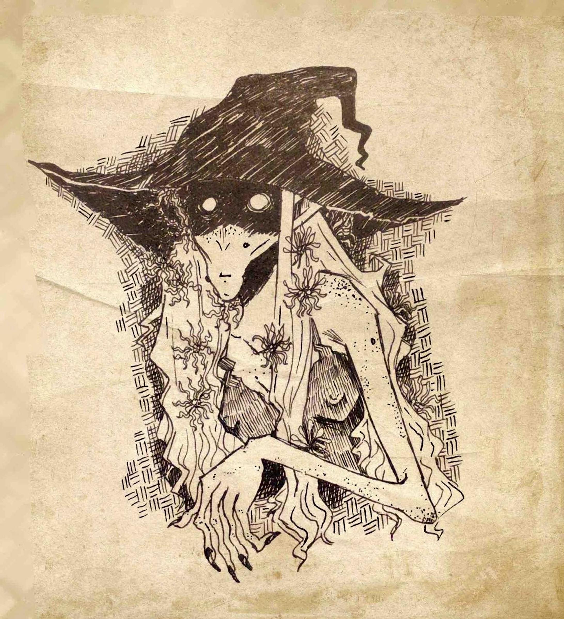 20 drawing series: Cryptid Plants