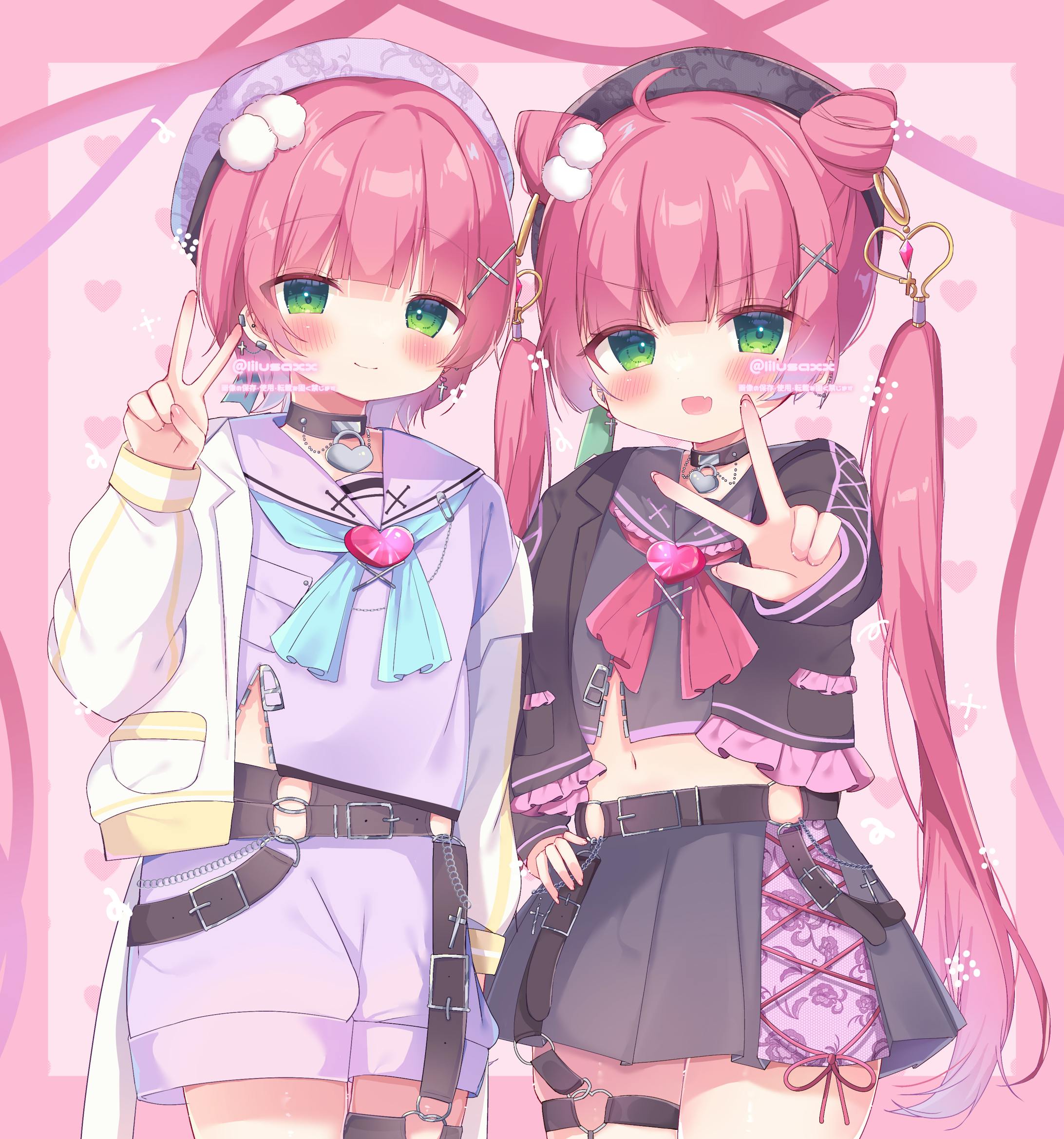 崩莎兄妹様1枚絵
