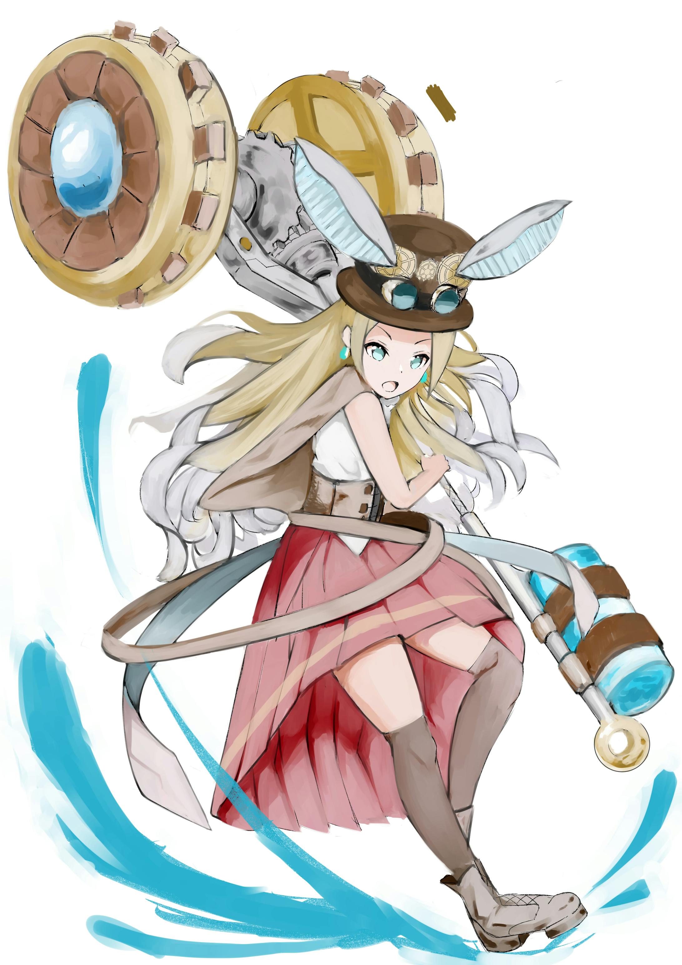 スチームパンク×少女×巨大武器