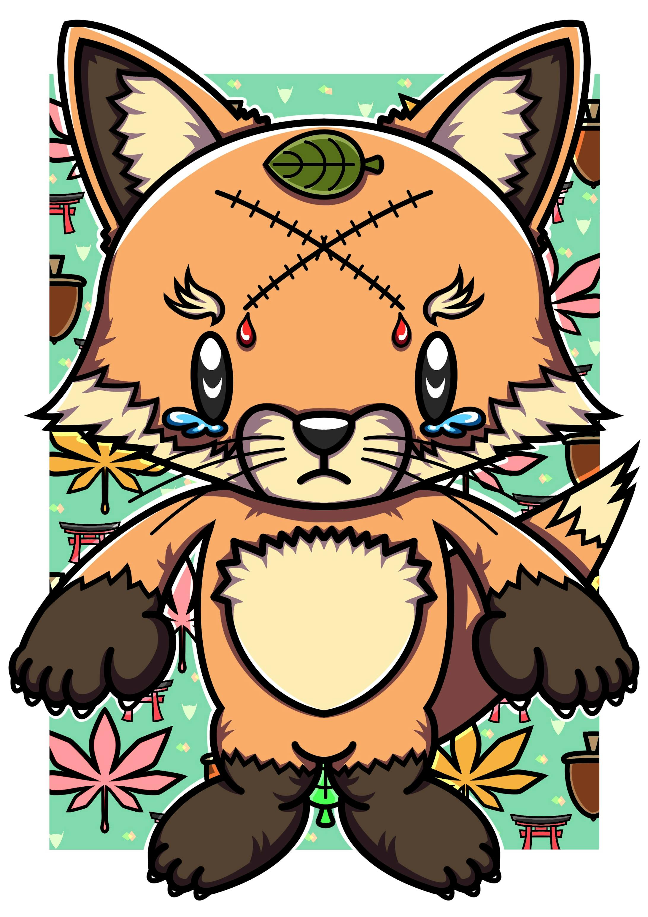 "Crying Fox"(scar ver.)