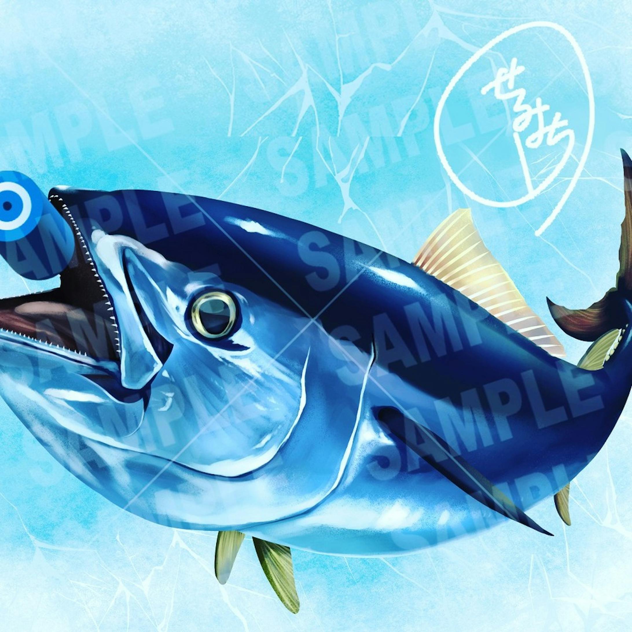 【ポートフォリオ】 ココナラでご依頼いただいておりましたマグロリアルイラストと商品紹介チラシ製作させていただきました！ ご依頼いただきありがとうございました！ https://coconala ...