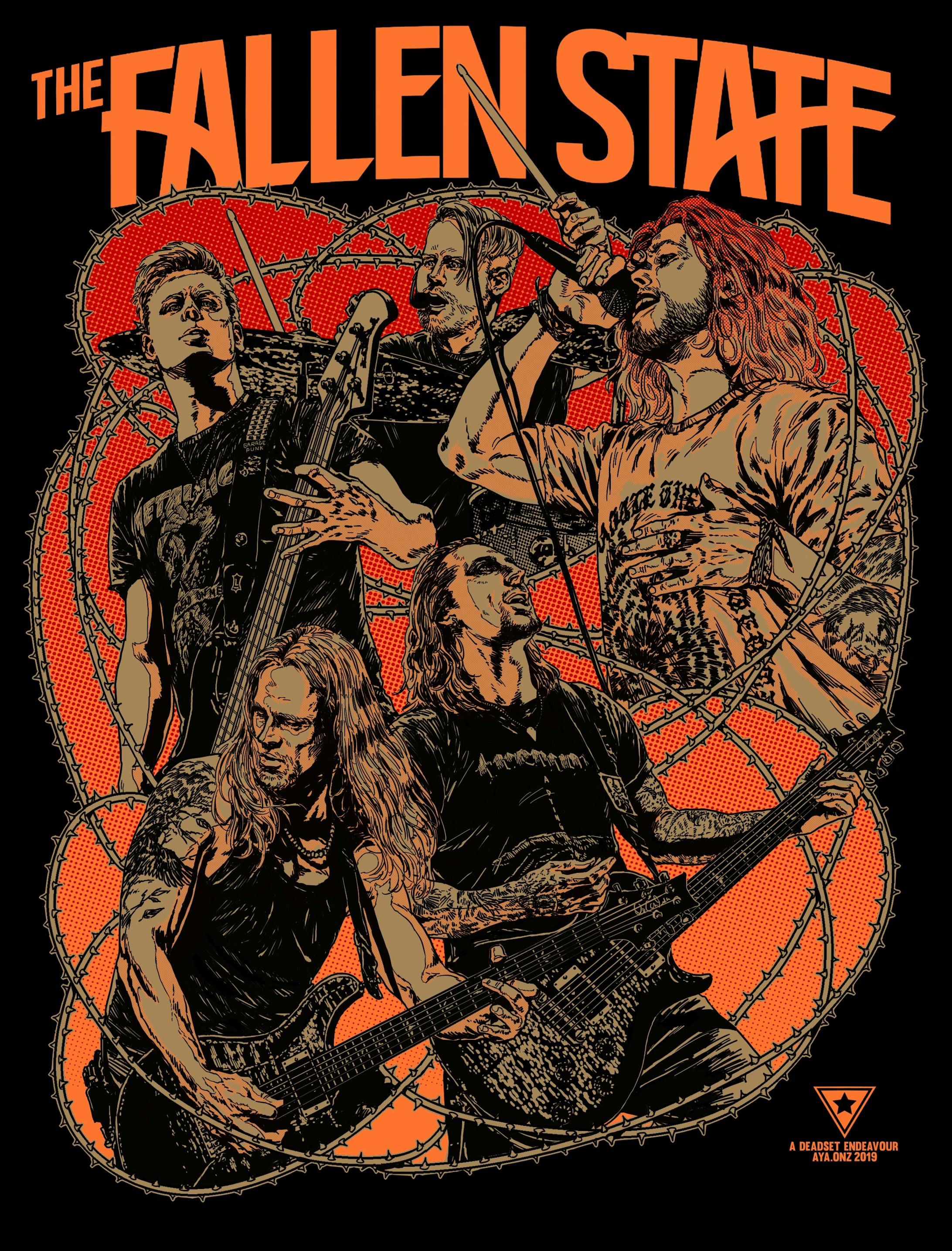 THE FALLEN STATE TEE