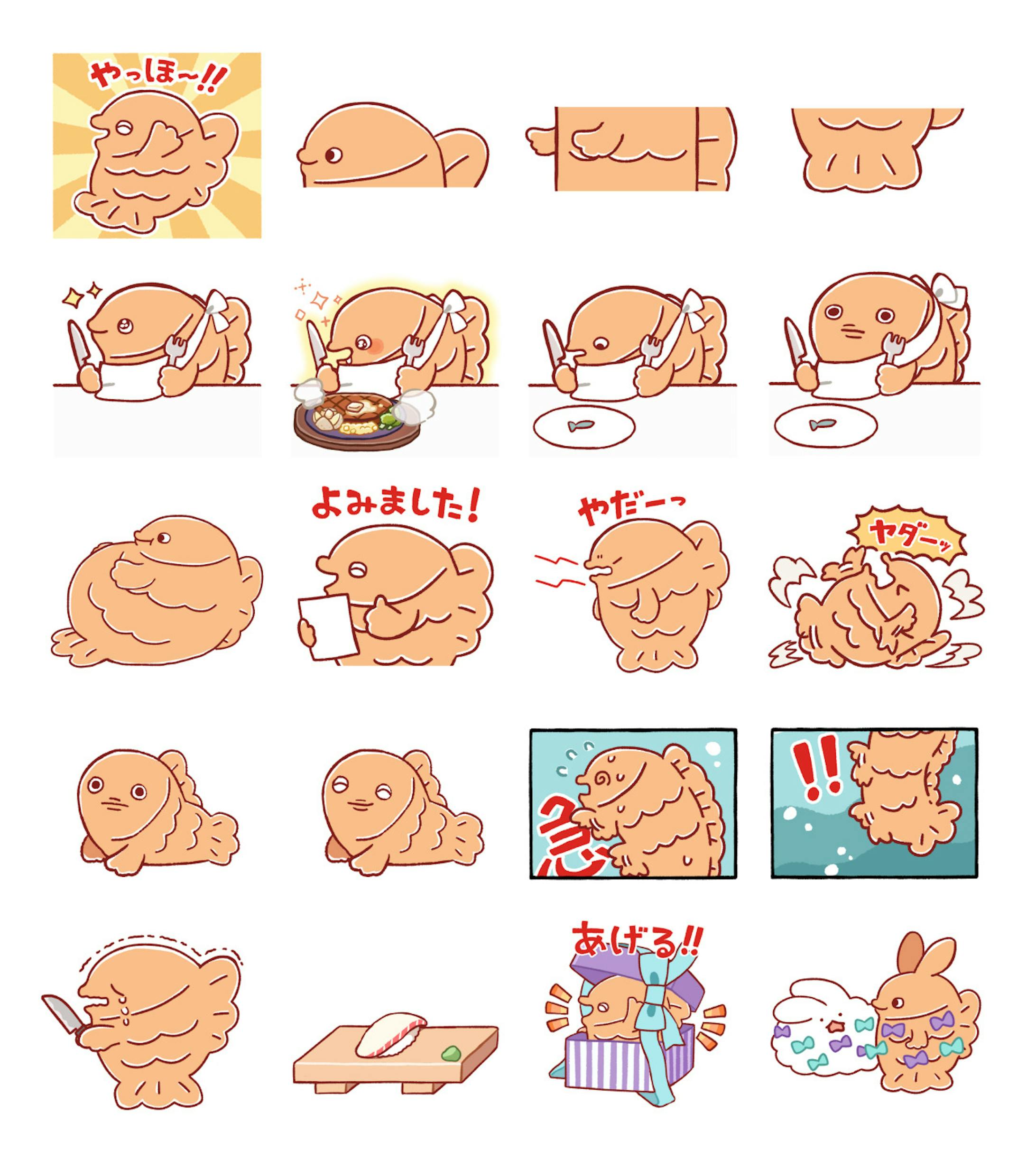 Vsingerまゆり様 LINEスタンプイラスト