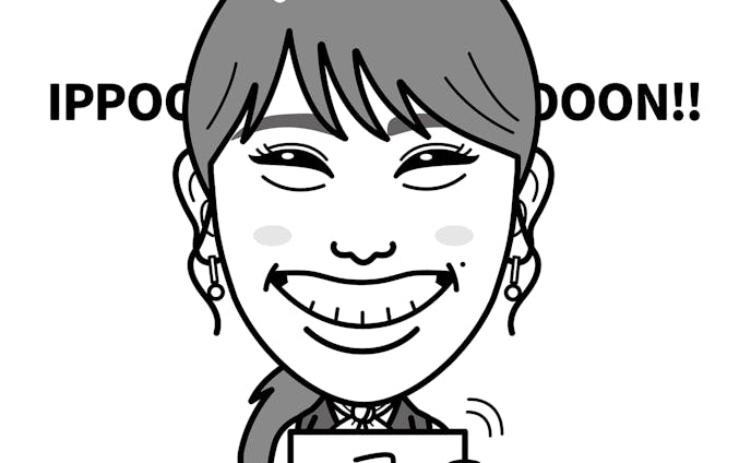 アントニオ猪木 似顔絵イラスト