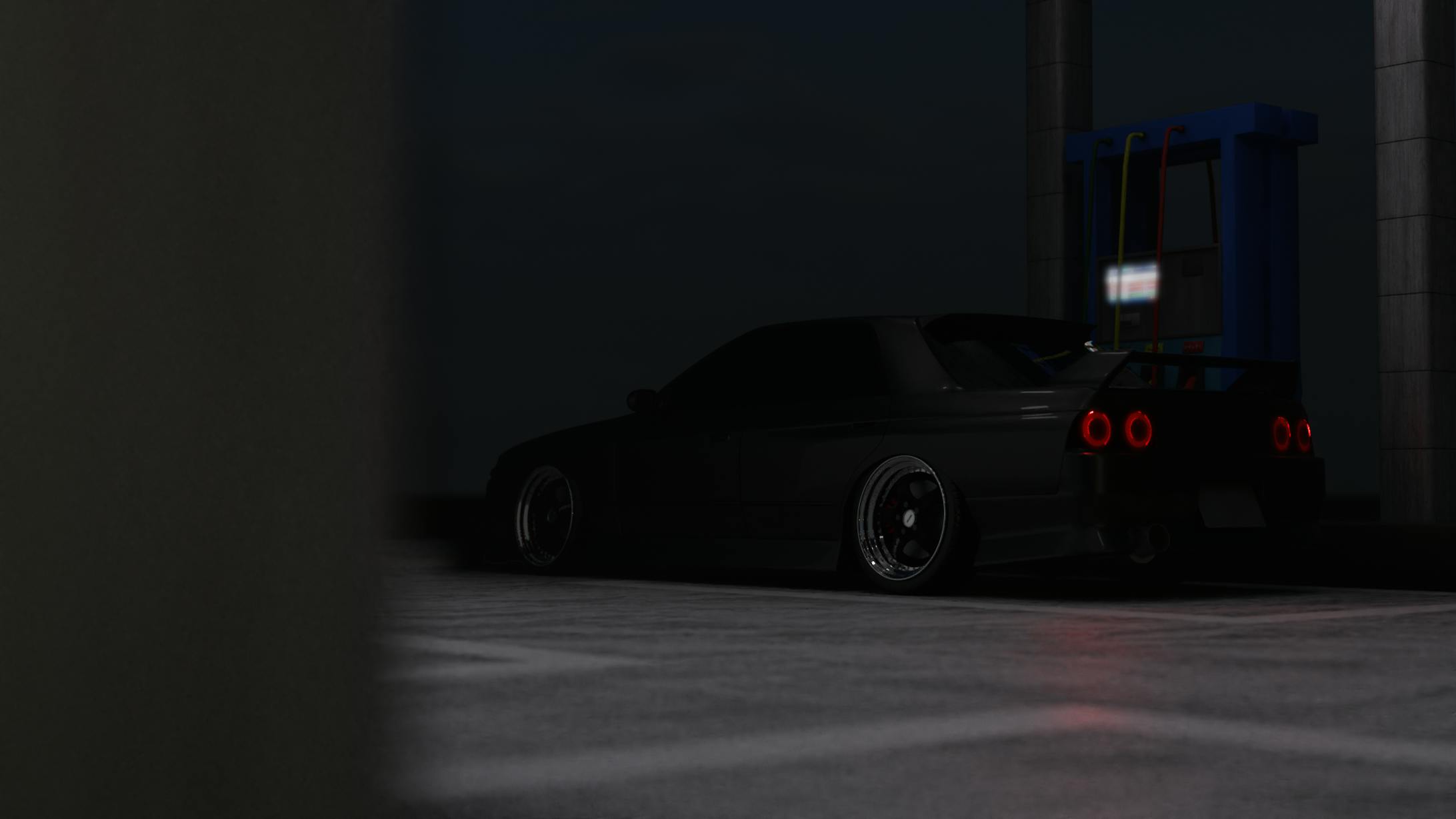 Nissan Skyline R32 4dr BNSPORTSエアロ仕様