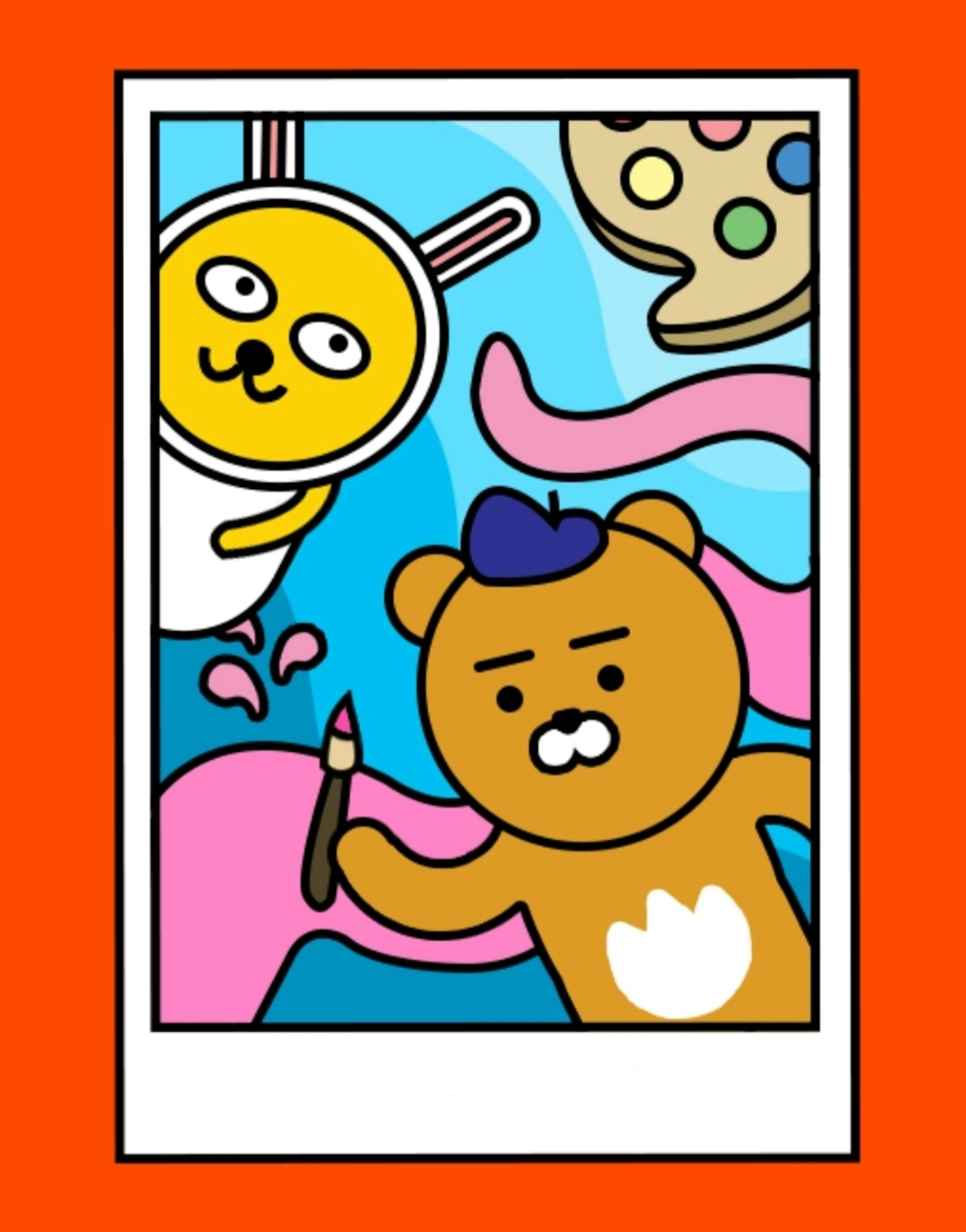 line friends illustration