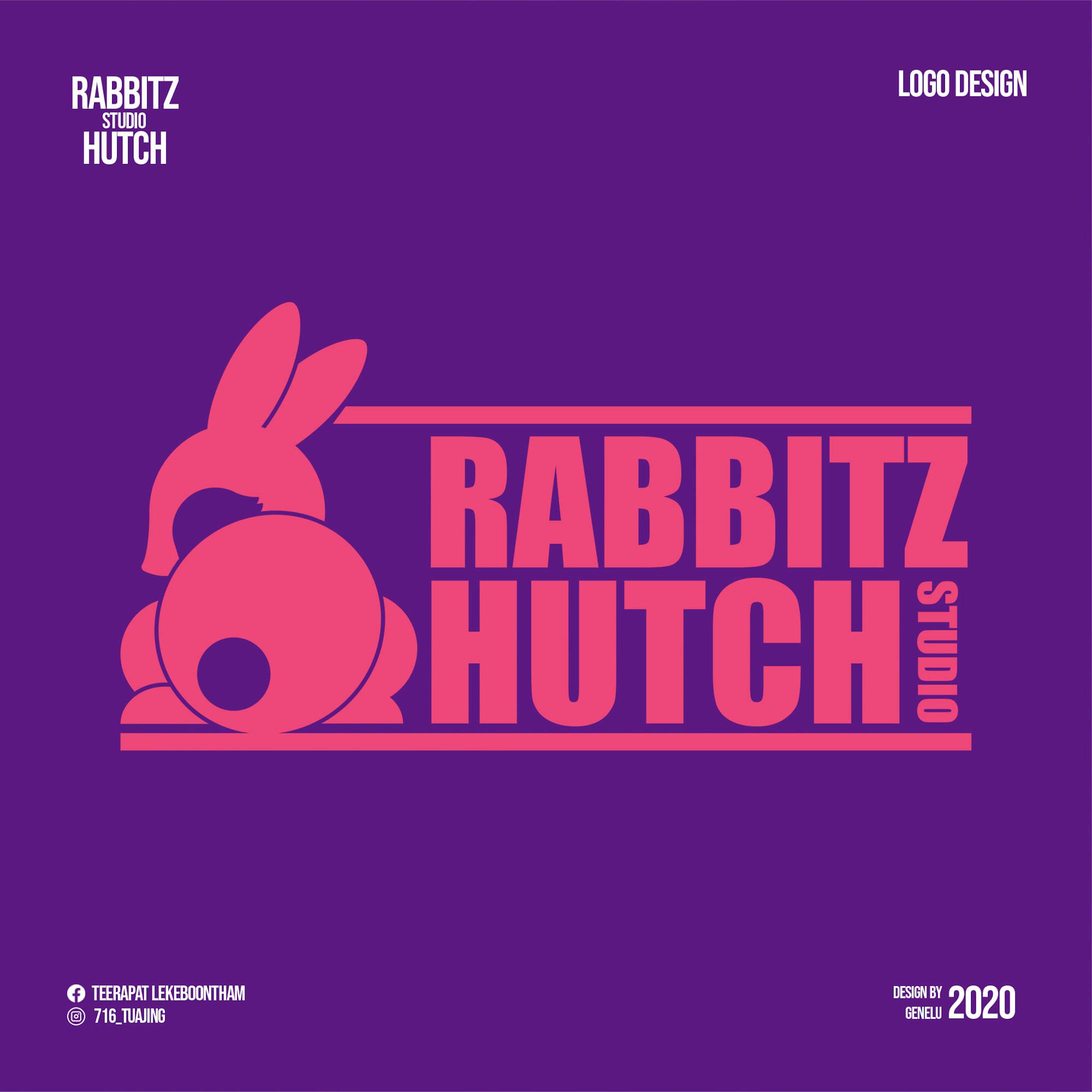 Rabbitz Hutch Studio【Logo Design】