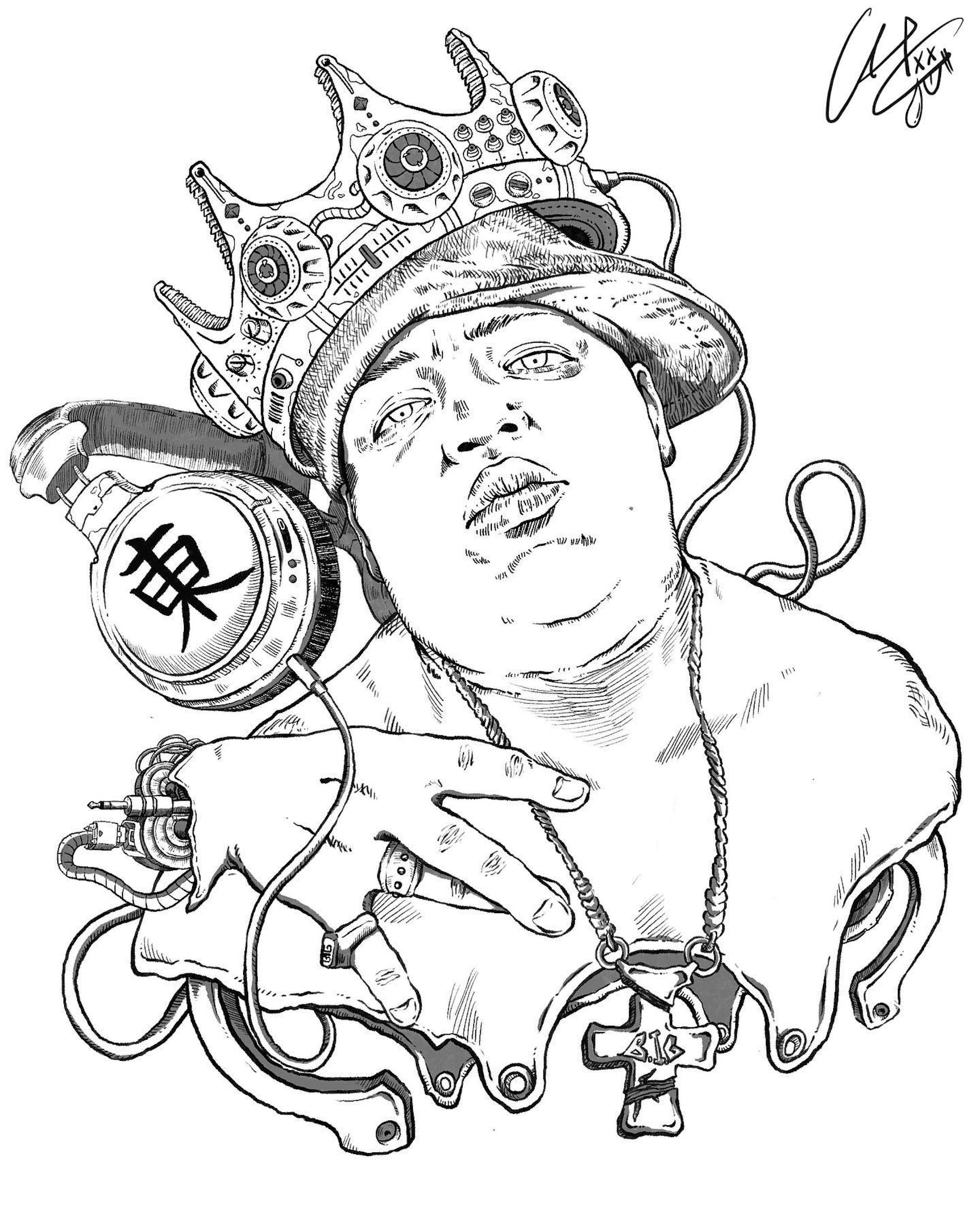 The Notorious B I G Fun Art The Notorious B I G Fun Art