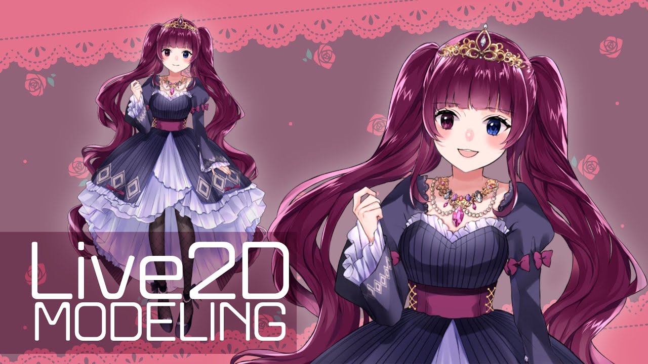 【制作実績】Vtuber：寝琴雪[Nekoto Yuki]【Live2Dモデリング】